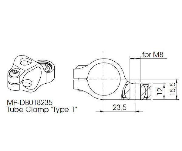 Damper Tube Bracket – EPM Performance Imports